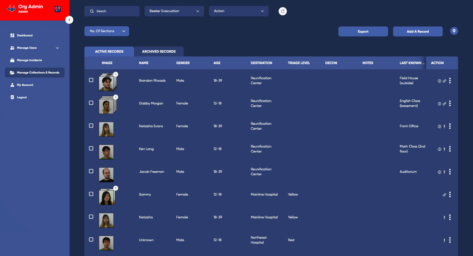 Track Patients, Rescues, and Evacuees in Any Disaster