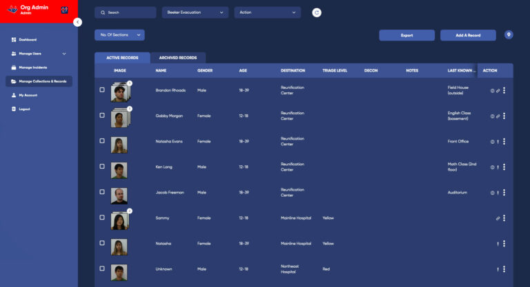 Easily track hospital patients and reunite them with loved ones.